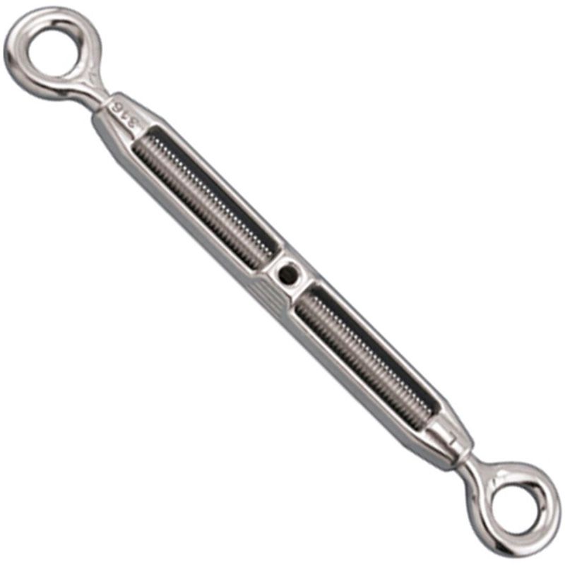 5/8" Cast Eye & Eye Turnbuckle - Type 316 Stainless Steel | Aqua Rigging