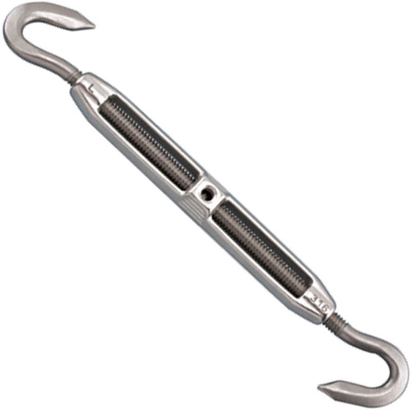 Premium Cast Hook Turnbuckle - Stainless Steel 316