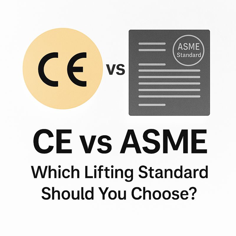 CE vs ASME: Choosing the Right Lifting Standard | Aqua Rigging