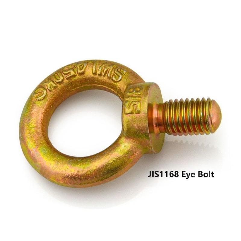 Electric Galvanized Forged JIS1168 Eye Bolt - Durable Lifting Eyelet