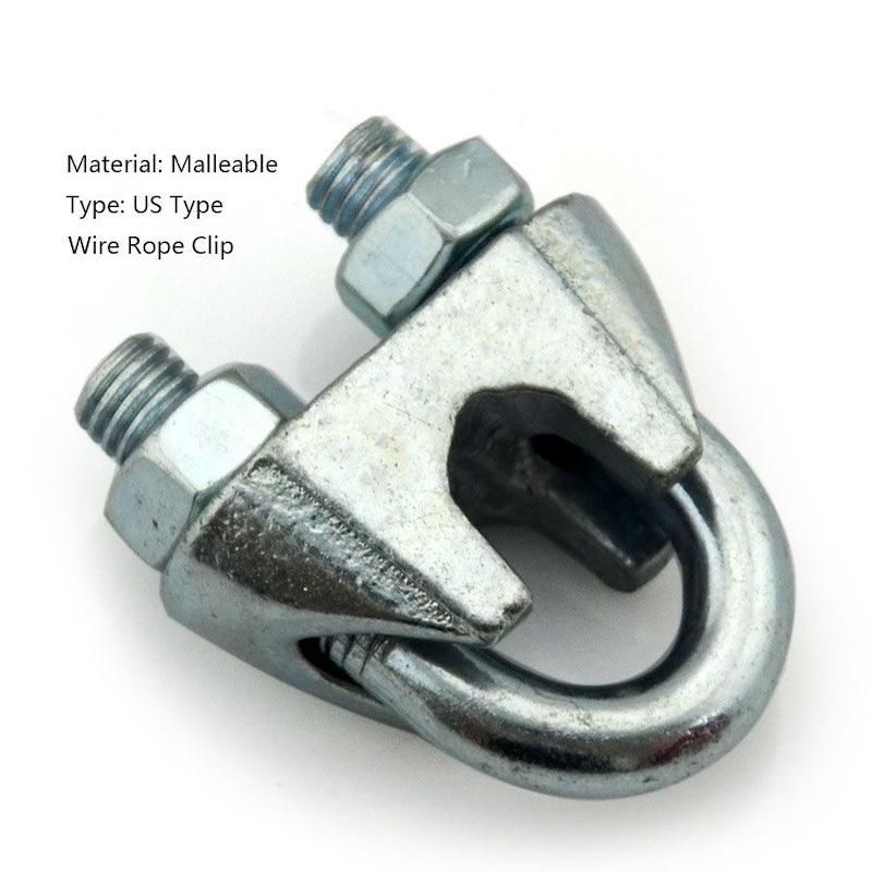 Electric Galvanized Malleable Steel Bull Dog Grip - Aqua Rigging