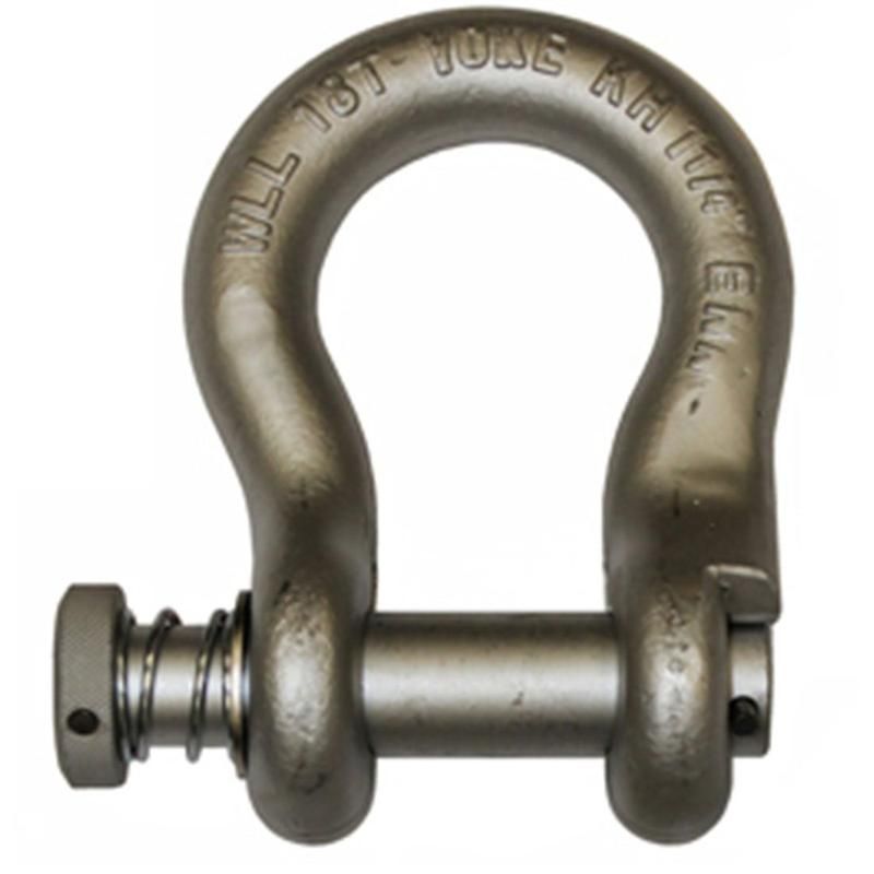 1" Twist Lock Alloy Shackle (WLL 12.50 Ton) - Aqua Rigging