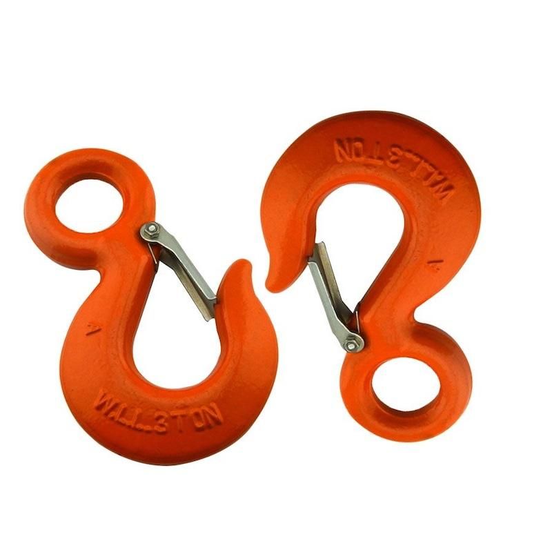 Forged H 320 Eye Hook with Latch - Heavy Duty Rigging Hardware