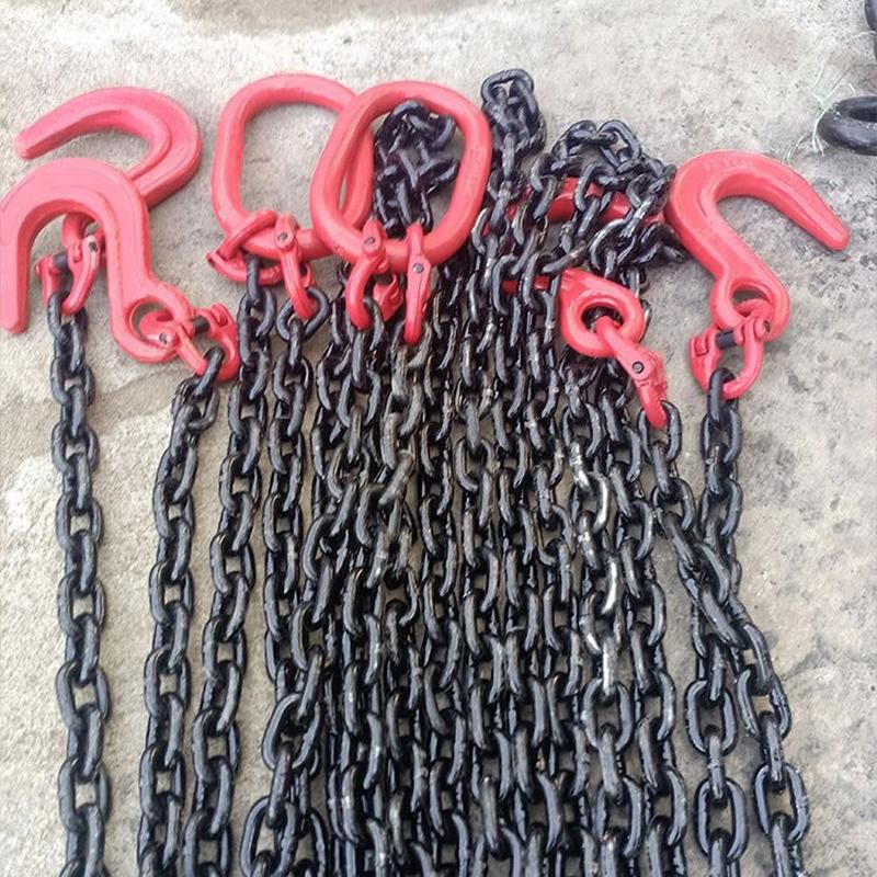 Heavy-Duty Four Legs Lifting Chain Sling - Aqua Rigging