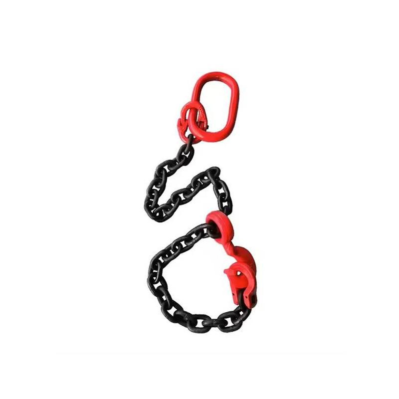Heavy Duty G80 One Leg Lifting Chains Slings - Aqua Rigging