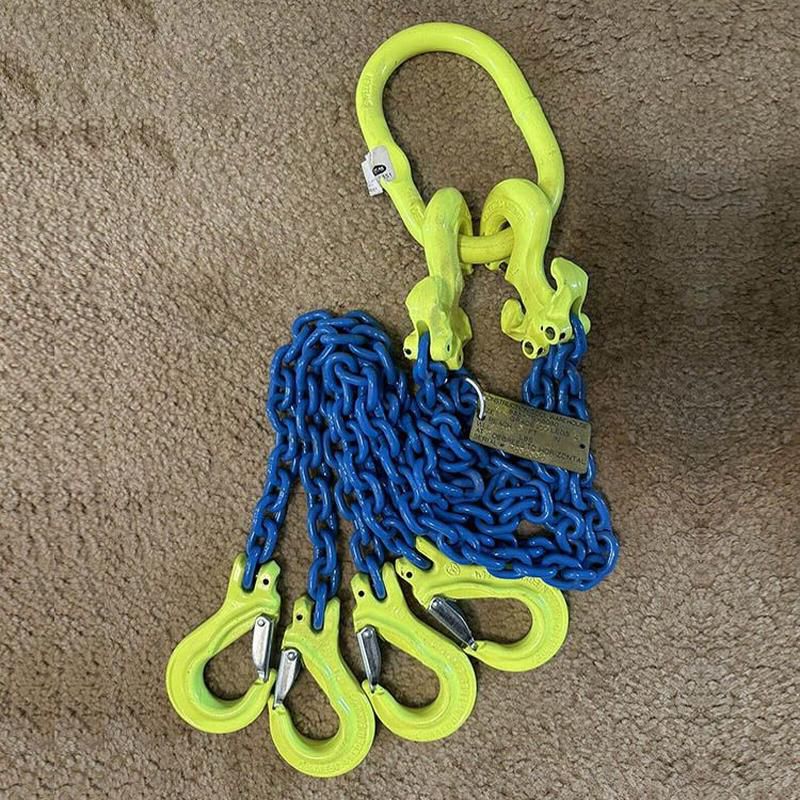 G80 Steel Chain Sling - 4 Legs | SGS Certified