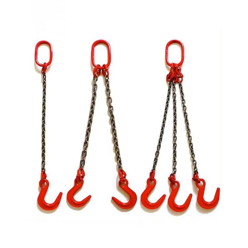 Welded Steel One Leg Lifting Chain Sling - Aqua Rigging