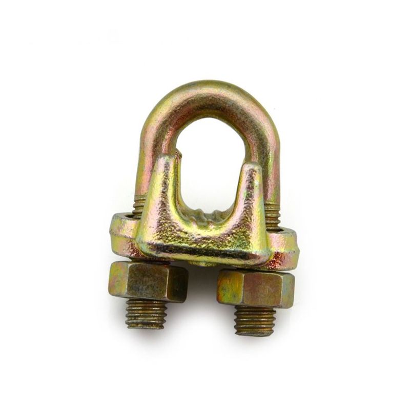 Malleable Steel Galv Wire Rope Clamp - Industrial Rigging Hardware